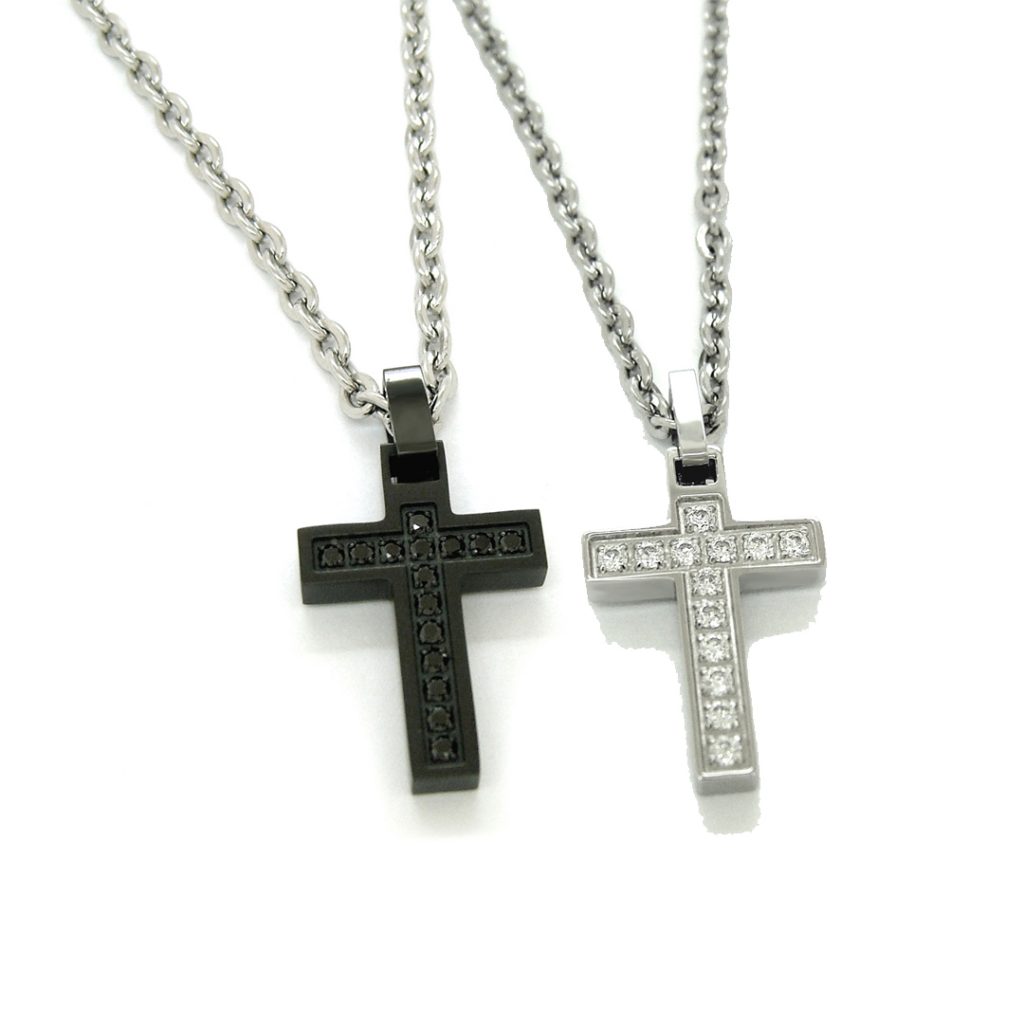 1_Cross Infinity Couple Necklace – Me&U