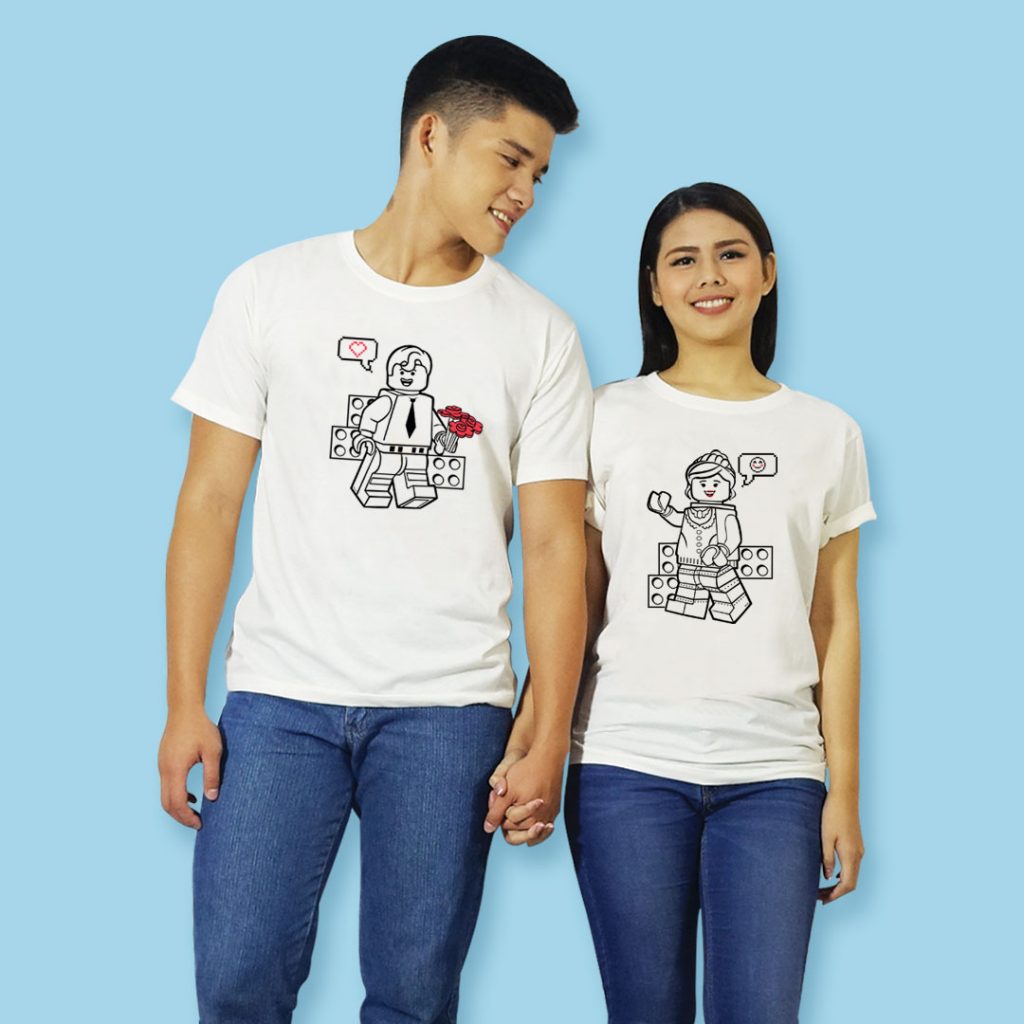 Bricks (Cream) Couple Shirt – Me&U