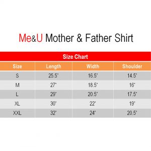 001_Dad Chart (Navy Blue) Shirt – Me&U